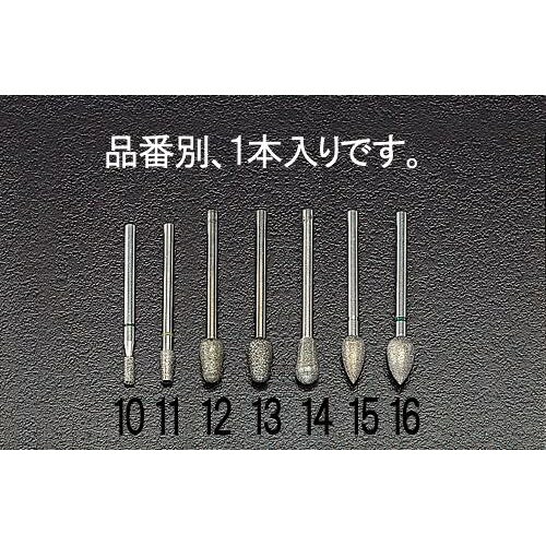 仕様：●メーカー:ナカニシ●型番:12345●軸径:φ3mm●全長:50mm●刃径×刃長:4.7×12mm●最大回転数:88000rpm●粒度:#100●入数:1本●精密研削から外径研削粗加工まで高い研削性と耐久性を発揮●切れ味が良いので乾...