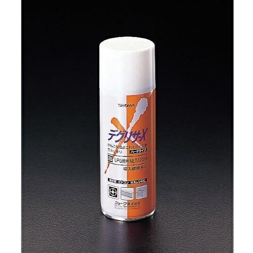 仕様：●メーカー:ショーワ(SHOWA)●型番:2509930●商品名:デグリサーX●内容量:420ml●強力油汚れ専用クリーナー●換気扇、ガスレンジ、空気洗浄、アルミフィンの洗浄にも使用できます。●アルカリ性エアゾール●ガンコな油汚れも除...