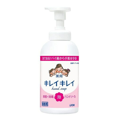 仕様：●内容量:550ml●医薬部外品●殺菌成分配合●弱アルカリ性●きちんと殺菌し、バイ菌から手肌を守ります。●きめこまやかな泡が汚れをすみずみまでキャッチ。●バイ菌をふやさない抗菌ポンプヘッド●シトラスフルーティの香り●泡切れがよく、すす...