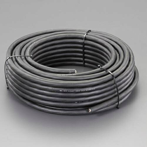 仕様：●略号:2CT●用途:屋内外移動用電気機器電源用●定格容量:25A 600V(3.5mm2×4心)●長さ:50m●公称断面積:3.5mm2●仕上外径:16.0mm●曲げ半径:64mm以上●定格温度:60°C●天然ゴム絶縁 天然ゴムシー...