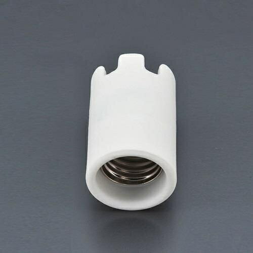 仕様：●用途:E17口金のランプレセプタクル●定格容量:3A・300V●口金:E17●サイズ:φ25×40mm●取付ピッチ:16mm●磁器製●主に照明器具・スタンド照明などに使用●結線方法は、半田止め用となります●取付方法について、1ソケッ...