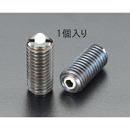 仕様：●メーカー:イマオコーポレーション●型番:ZN10●ねじサイズ:M10●用途:突き出し、位置決め用に(軽荷重用)●本体長さ:22mm●センターピン径:4mm●荷重(最小~最大):4~16N●取付方法:ねじ込み●レンチ穴:六角/専用●耐...
