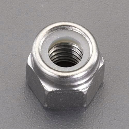 仕様：●ねじサイズ:M6×1.0(並目ねじ)●六角対辺:10mm●材質:ステンレス(SUS304相当材)●入数:6個●ナット内部にナイロンリング入り、フリクションによるゆるみ止めに効果があります。商品画像に関する注意事項：●6個入りです。●...