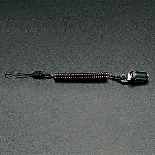 仕様：●メーカー:オーエッチ工業●型番:TLH08-BK●使用荷重:0.3kg●線径:φ2.5mm●コード長:自然長:110mm最大伸長:700mm●カラー:ブラック●材質:コード:ウレタンクリップ:樹脂●耐久性・伸縮性に優れた上質ウレタン...