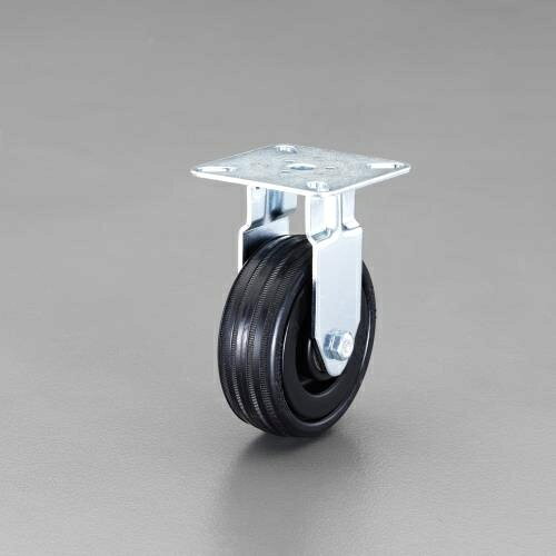仕様：●仕様:固定車輪●材質:金具:スチール(亜鉛メッキ)車輪:ソリッドラバー●車輪径×幅:50×18mm●全高:71mm●重量:0.182kg●耐熱温度:-20~60°C(+30°Cを超えると耐荷重が低下します。)●耐荷重:30kg(3k...