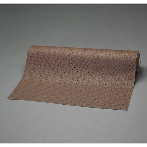 仕様：●メーカー:ミヅシマ工業●型番:411-1251●用途:通路、工場、現場、学校、複合施設等に●幅:920mm●長さ:10m●厚み:2mm●材質:PVC●カラー:ブラウン●重量:約16kg●独自の表面形状でノンスリップ効果を発揮します。...