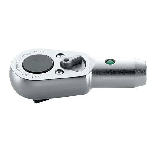 特長：3/4”SQラチェットヘッド。スタビレーバーハンドル(品番558)と組み合わせて使用。用途：仕様：ギア数：36全長(L；mm)：165ヘッド部幅(b；mm)：70ヘッド部厚み(a；mm)：55質量(g)：1684　●メーカー取寄商品に...