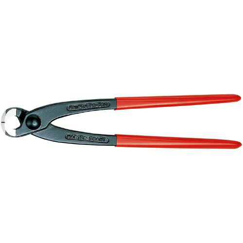特長：ワイヤーをねじる、切断する作業に最適なリーズナブルな喰い切りです。卓越した精密性と耐久性により、世界中でもっとも人気のあるコンクリート工事用ニッパー。入念な焼入れ処理が施された刃の硬度は約HRC61。材質はオイル焼き入れ焼き戻し処理済...