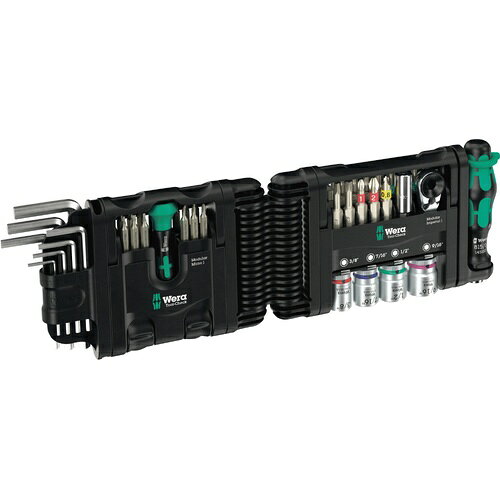 特長：Tool-Check Modularは異なる部品を組み合わせることができます。とてもコンパクトなツールセットです。Tool-Check Modular製品を接続するためのアダプター(9549)とフレキシブルヒンジ(9550)が付属しま...