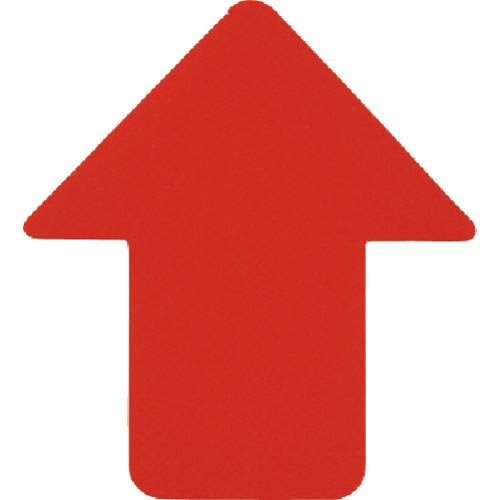 特長：裏紙をはがして貼り付けるだけのステッカータイプなので施工が簡単です。通路、倉庫等の誘導表示のマーキングにご使用いただけます。用途：屋内用。工場や倉庫内の区画表示に。仕様：表示内容：矢印取付仕様：ステッカー縦(mm)：76横(mm)：7...