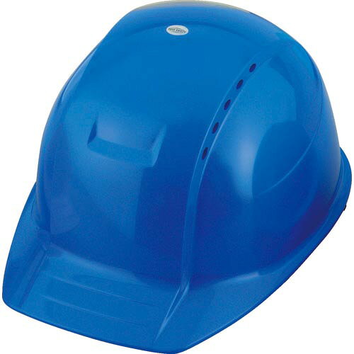 特長：超軽量通気孔付ヘルメットです。ほこりが付きにくい帯電防止処理を施しています。用途：飛来・落下物用。墜落時保護用。仕様：帽体色：ロイヤルブルー頭囲(cm)：53〜61衝撃吸収ライナー有無：あり通気孔有無：あり完成品内装およびアゴヒモ(C...