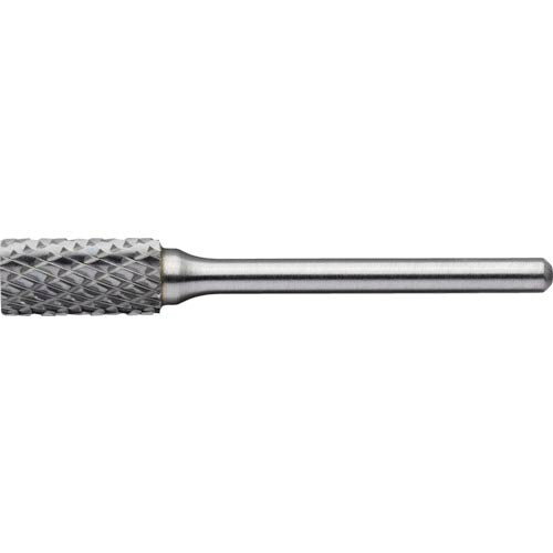特長：シャンク径3mm、軸長30mmスチールシャンクです。仕様：形状：円筒エンド刃(クロスカット)刃径(mm)：6.4刃長(mm)：13軸径(mm)：3軸長(mm)：31.0最高使用回転数(rpm)：26000オール超硬/ロー付：ロー付注意...