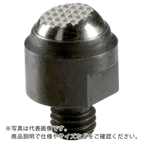 特長：最大9度までワークの面にならって揺動します。パッドの反転防止付きです。用途：ストッパー、位置決め、サポート、スラストパッドなど。固定冶具のワークとの接触部品に。仕様：高さ(mm)：43ボルト径(mm)：M16外径(mm)：30耐荷重(...