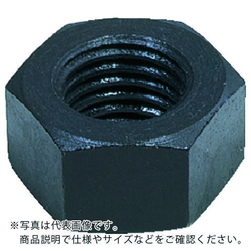 特長：治具本体の締め付け作業に座金と共用にて使用します。用途：治具本体の固定作業に。仕様：対辺寸法(mm)：32適合ボルト：M22高さ(mm)：18.0材質／仕上：スチール（S45C）処理：焼き入れ(23〜31HRC)、黒染仕上げ