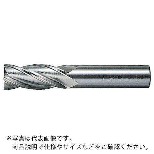 特長：側面加工や仕上げ切削に適し、縦送りも可能です。最も汎用的な4枚刃ハイスエンドミルです。用途：被削材:一般鋼材、鋳鉄、アルミニウム合金。仕様：刃数ZEFP(枚)：4切削径DC(mm)：18.0最大切込みAPMX(mm)：40機能長さLF...
