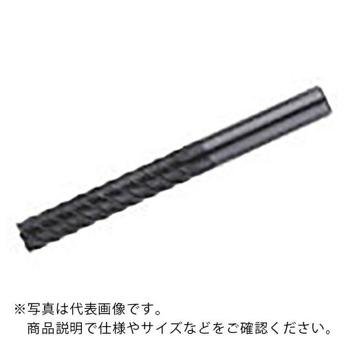 特長：高速・高硬度加工用ミラクルハードコーティング採用。生材から焼き入れ鋼の高壁や深いポケット加工の仕上げ切削などを高能率、高精度に行えます。用途：被削材：工具鋼・合金鋼（HRC40まで）、焼き入れ鋼（HRC70まで）仕様：刃径(D)：6刃...