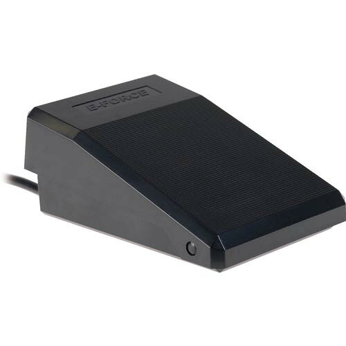 特長：コントローラに接続して使用します。コントローラのフットスイッチモードの切換により、3種類の動作設定が可能です。フットスイッチを踏み続けている間、設定したスピードで回転します（モーメンタリモード）。フットスイッチを1度踏むとONして、設...