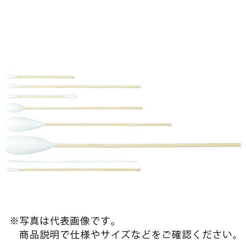 特長：医療用の綿棒の未滅菌品です。綿部の大きさは、用途に応じ豊富な種類を用意しております。用途：医療向けに。仕様：先端径(mm)：16軸長(mm)：180タイプ：片綿球箱入数：20本×10袋箱入数(本×袋)：20×10未滅菌片綿球材質／仕上...