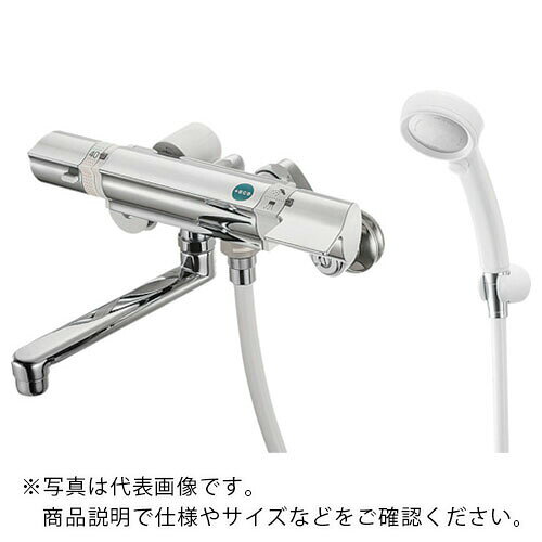 特長：節水率50％の節水シャワーヘッド“レイニー”を搭載したモデルです。触れても熱くならない耐熱ボディです。手元ストップ機能がついているので、ちょっと止めたい、節水したい時に便利です。用途：浴室用混合栓として仕様：呼び径(mm)：13(PJ...