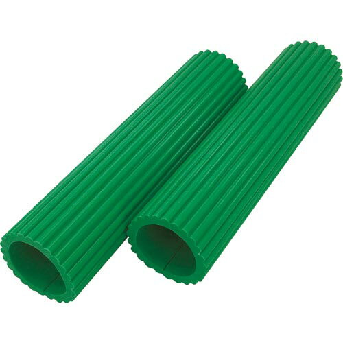 特長：ハンドル部分のグリップ向上、すべり止めとして使えます。防汚仕様なので汚れがつきにくいです。鉄製ハンドルの冷え防止としても使えます。持ち手の色分けで安全対策「ココ持て」の活動として使えます。用途：台車、カゴ車、ツールワゴンなどのハンドル...