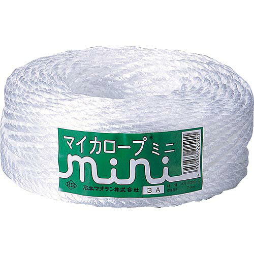 特長：切り口がばらつかない熱融着タイプの3本撚ひもです。用途：一般包装用。仕様：色：白標準幅(mm)：4長さ(m)：703本撚ひも材質／仕上：ポリプロピレン（PP）　●代表画像について 商品によっては、代表画像を使用している場合がございます...