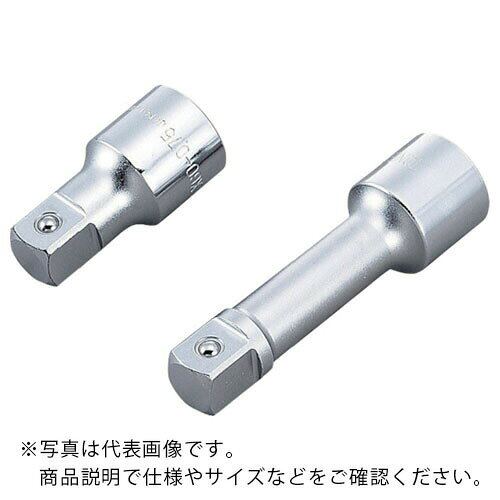 特長：深くて狭い箇所の作業など、ハンドルが操作しにくい時、ソケットを延長させるために使用します。軽作業から重工業整備まで必要なツールを取りそろえています。仕様：差込角(mm)：19.0差込角凹(mm)：19.0差込角凸(mm)：19.0全長...