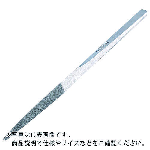 特長：ダイヤモンド砥粒をヤスリ台金に均一に分布させ、砥粒の鋭利な切れ刃を強固に保持して表面に突出させているため、最初の鋭い切れ味のまま長寿命を保ちます。タイプ(精密用;仕上げ研削・修正・すり合わせなど、鉄工用：荒研削・剛性を要する重研削など...