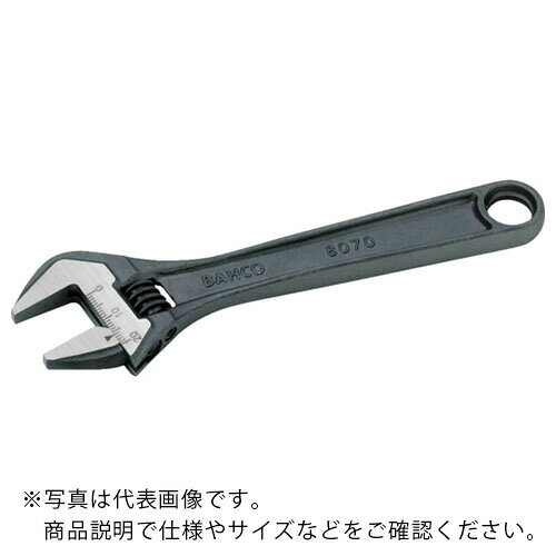特長：ジョーが開いてもシャフトが完全にハンドルの中に隠れているのでより作業性を高め、より強力度を与えます。ジョーの開口幅セッティングとボルトのヘッド、金属の厚みなどの測定用目盛付です。用途：ボルト・ナットの脱着作業。仕様：全長(mm)：38...