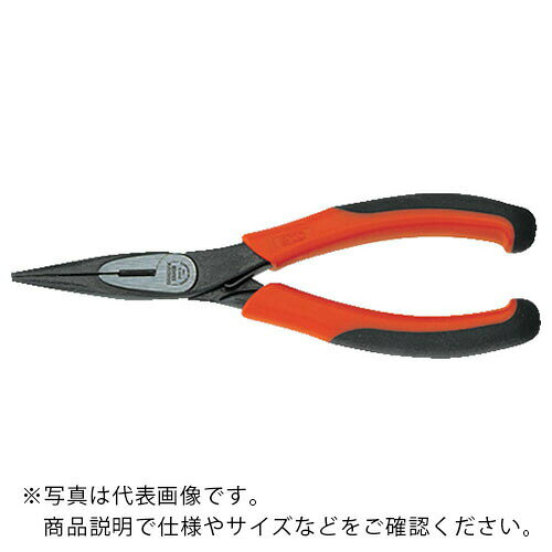 特長：手に優しいエルゴハンドルです。軟・硬線を強力切断できます。オン・オフ機能のリターン・スプリングが付いていますので、仕事のスピードアップを図れます。ギザ付ジョーです。仕様：全長(mm)：200切断能力(mm)硬線：φ1.50切断能力(m...