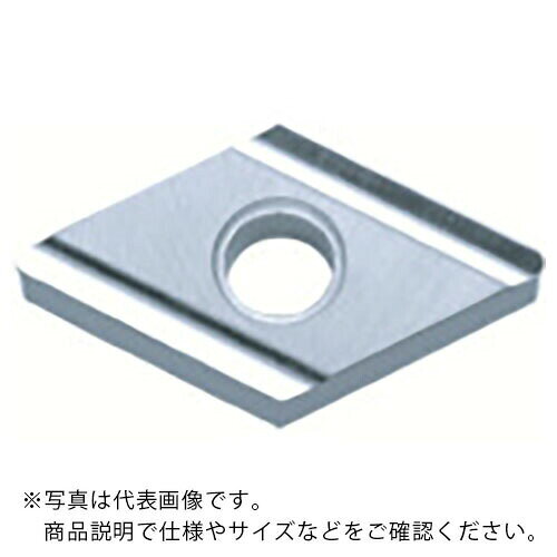 特長：鋼の仕上げ加工から荒加工まで広範囲に対応できるサーメット材種です。用途：旋削加工用。被削材：鋼。仕様：チップ形状：ひし形55°厚さ(mm)：4.76ノンコート呈色：輝灰色中切削G級材質／仕上：サーメット