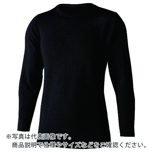 特長：異素材2層構造により、従来の起毛タイプでは実現が難しかった保温性と吸汗速乾性能を両立します。異素材2層構造が汗を瞬時に肌面から外側へ移動させるため、汗冷えしにくく快適です。縫い糸が気になる臭いをスピード消臭します。用途：冬場・寒冷地で...