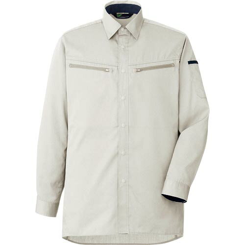 特長：ハーネスを装着しても動きやすい作業服です。袖部の新立体裁断構造により、360度ストレスのない快適な腕の動きを実現しました。仕様：色：シルバーグレーサイズ：L着丈(cm)：80胸囲(cm)：112袖丈(cm)：58肩幅(cm)：46エコ...