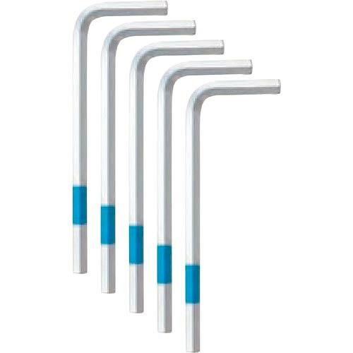 特長：六角棒レンチショートタイプ6．0mmの5本セットです。用途：六角穴付ボルトの締め付け、取り外し作業に最適です。仕様：セット内容(本)：5首下寸法(mm)：28全長(mm)：101対辺寸法(mm)：6.0対辺(mm)：6.0セット内容：...