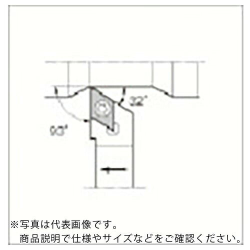 特長：スクリュークランプ方式です。用途：外径・倣い加工用。仕様：適合チップ：DC○○11T3スクリュークランプ方式