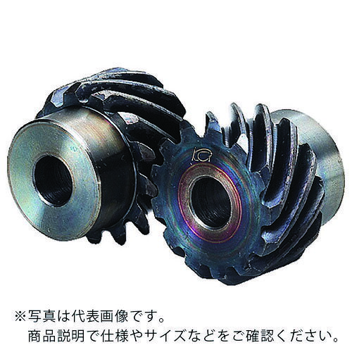 特長：歯部高周波焼入HRC47〜53です。用途：一般産業機械関連、半導体製造関連、食品機械、搬送機械等に使用。仕様：モジュール：1歯数：26基準円直径(mm)：φ36.77歯幅(mm)：12穴径(mm)：φ10全長(mm)：22形状：B1歯...