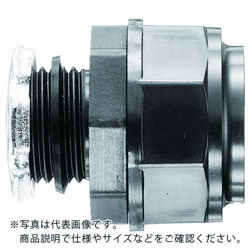 特長：難燃性はUL94V0です。用途：ケイフレックスを制御盤類のノックアウト接続用。仕様：色：黒タイプ：コネクタ（ノックアウト接続用）寸法(mm)A：37.5接続ねじS1(mm)：20.9寸法(mm)L1：13接続ねじ呼び径：G1/2寸法(...