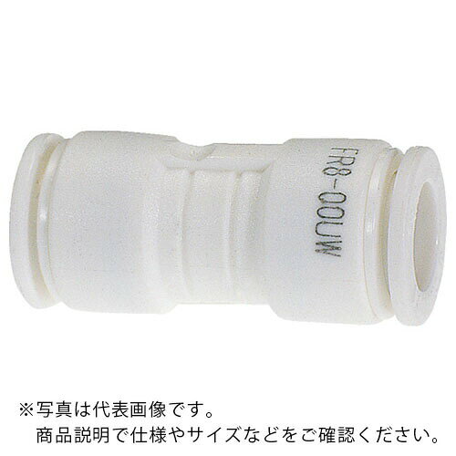 仕様：適合チューブ外径D(mm)：6×6流体温度(℃)：-5〜60(空気)、5〜40(水)使用流体：空気、水使用圧力：1MPa(空気)、0.3MPa(水)材質／仕上：本体:難燃性ポリブチレンテレフタレート（PBT）シールゴム:ニトリルゴム（...