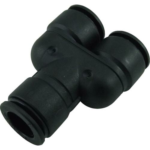 仕様：適合チューブ外径D(mm)：10×10×10使用流体：空気、水使用圧力：1MPa(空気)、0.3MPa(水)流体温度(℃)：-5〜60℃(空気)、5〜40℃(水)材質／仕上：本体:難燃性ポリブチレンテレフタレート（PBT）シールゴム:...