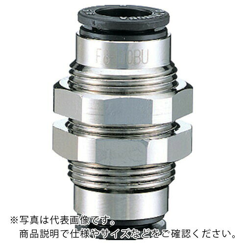 仕様：適合チューブ外径D(mm)：12×12接続口径：M22×1六角対辺(mm)：24流体温度(℃)：-5〜60(空気)、5〜40(水)使用流体：空気、水使用圧力：1MPa(空気)、0.3MPa(水)流体温度：-5〜60℃(空気)、5〜40...