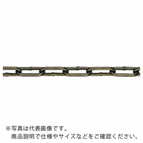 特長：軽くて、耐久性・耐食性に優れている色付のアルミ製チェーンです。アルマイト処理を施しているため、耐食性が向上し、9色の多彩な色展開をしてます。仕様：全長(m)：2.1〜3線径d(mm)：3.5内長P(mm)：27.5内幅W(mm)：6使...