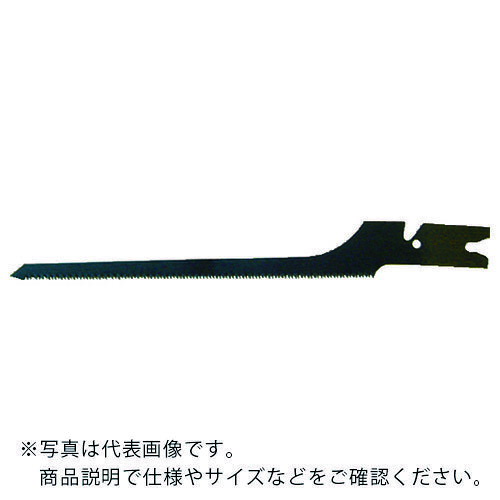特長：1本のグリップで塩ビパイプ用・廻し引き用鋸刃が使用できます。用途：壁板の廻し引き用。仕様：刃長(mm)：210全長(mm)：250刃ピッチ(mm)：210適合本体：PMSP用摘要：PMSP用適用：PMSP用山数：特殊KSK　プラマーソ...