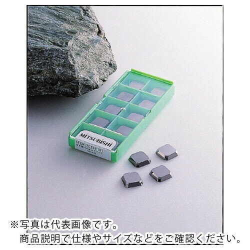 特長：強度が高く、すきとり摩耗に強いです。用途：被削材：鋼、鋳鉄。仕様：フライスチップ超硬　●代表画像について 商品によっては、代表画像を使用している場合がございます。 商品のカラー、サイズなどが異なる商品をイメージ画像として 使用させて頂...