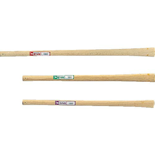 特長：本格鍛造品です。品質（ヒツ穴の寸法等）良好です。用途：さく岩、道路工事、鉄道工事。仕様：全長(mm)：900適合：B25G・R2G適合機種：B25G・R2G材質／仕上：楢材　●代表画像について 商品によっては、代表画像を使用している場...