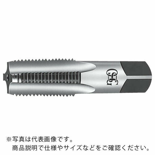 特長：一般的な管用テーパーねじ用タップで、あらゆる方面で使用されています。用途：被削材：中・高炭素鋼、鋳鉄、鋳鋼、ダグタイル鋳鉄、銅、黄銅、黄銅鋳物、アルミ圧延材、アルミ合金鋳物、マグネシウム合金鋳物、亜鉛合金鋳物。仕様：精度：JIS2級呼...