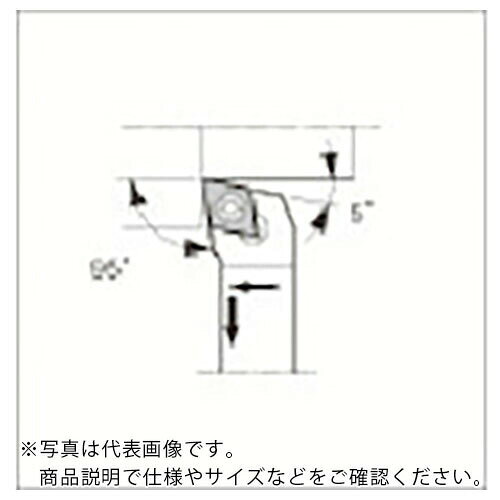 特長：スクリュークランプ方式です。用途：外径・端面加工用。仕様：適合チップ：CC○○09T3スクリュークランプ方式
