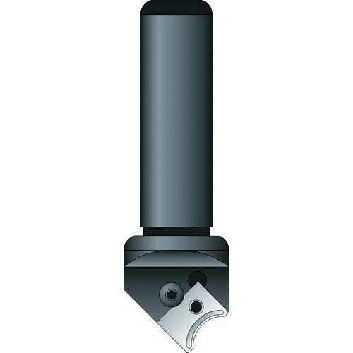 特長：チップ交換式で5〜10RまでのR面取り加工が可能です。従来のコーナーRカッターに比べ切削速度が5倍以上です。大きなRでも粗加工なしで加工できます。用途：R面取り加工。仕様：刃数(枚)：1刃径(mm)：35.4シャンク径(mm)：25全...