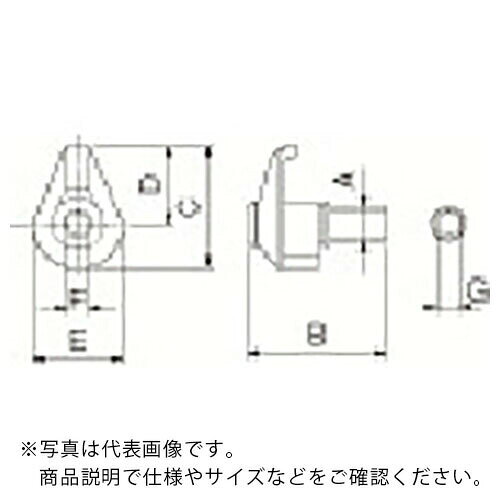 仕様：部品：クランプセット