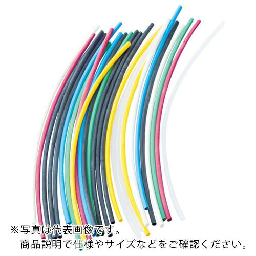 特長：熱収縮チューブを無駄の出ない少量パックにしました。黒、青、赤、緑、黄、白、透明の各色の組み合わせになっています。機器内配線の絶縁や保護、端末処理、識別に最適です。柔軟性および難燃性に優れています。仕様：色：赤、黄、緑、青、白、透明収縮...