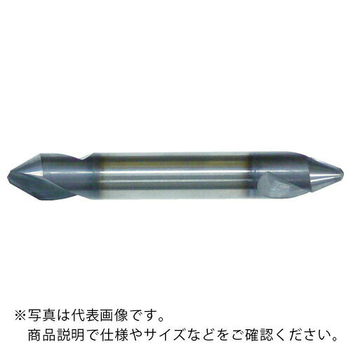 特長：高精度な位置決め、面取り、センタリング同時加工、穴面取り、ミーリング面取りに適しています。ダブルアングルポイントにより先端チッピングを防止します。次工程にドリル加工があれば、センタ穴加工も可能です。用途：被削材：炭素鋼、合金鋼、ステン...