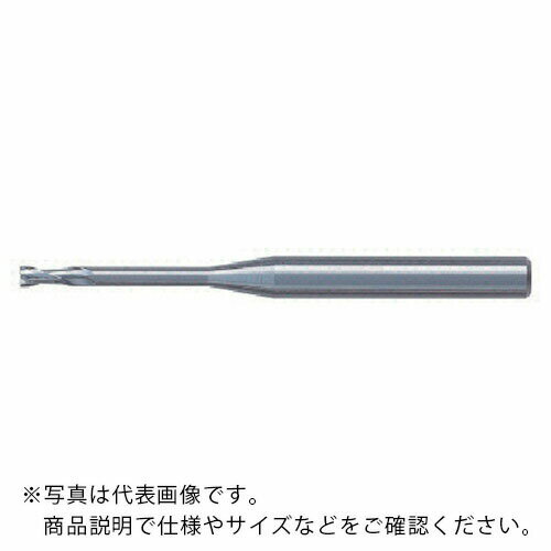 特長：樹脂加工用ロングネックエンドミルです。首部のアンダーカット処理により深溝形状の加工に最適です。用途：対応被削材:アルミ合金、銅、樹脂仕様：刃径(D)：2.0刃長(L)：4.0全長(L)：70シャンク径(d)：4ねじれ角30°ISO14...